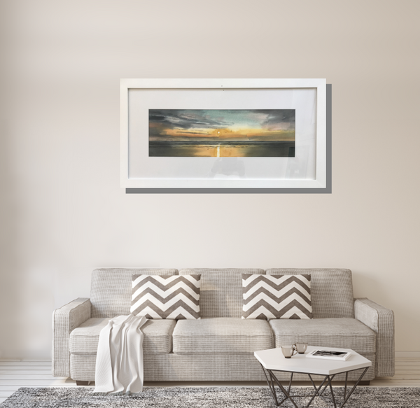 SOLD Reflections On Wet Sand – Jason Liosatos Art