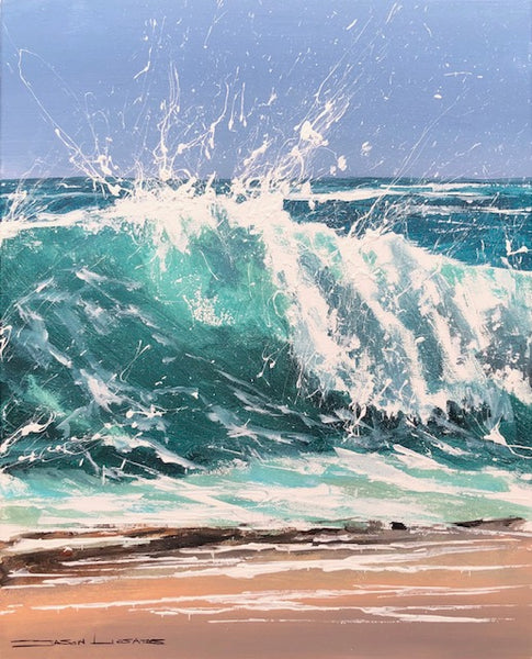 SOLD Original Painting 'Breakthrough' – Jason Liosatos Art