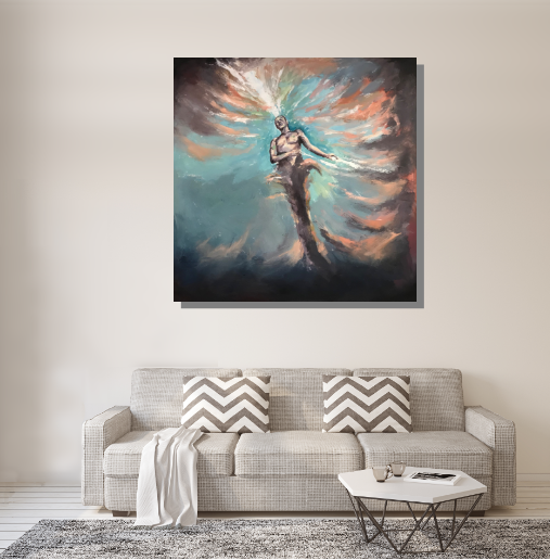 Consciousness Rising - Self Portrait – Jason Liosatos Art